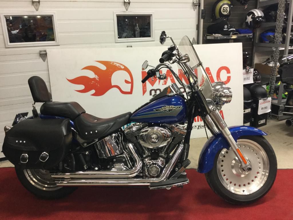 Maniac Moto | HARLEY DAVIDSON FAT BOY FLSTF 2009 d'occasion à vendre à ...