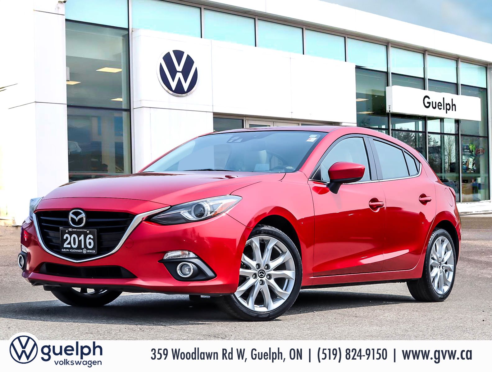 Used 2016 Mazda Mazda3 GT for Sale - $16486.0 | Guelph VW