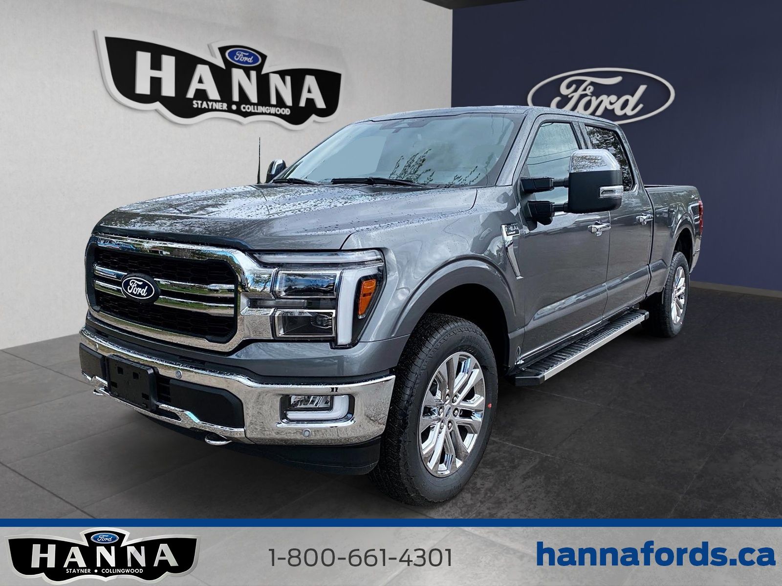 Hanna Motors Collingwood in Collingwood | 2024 Ford F-150 LARIAT | #00B309
