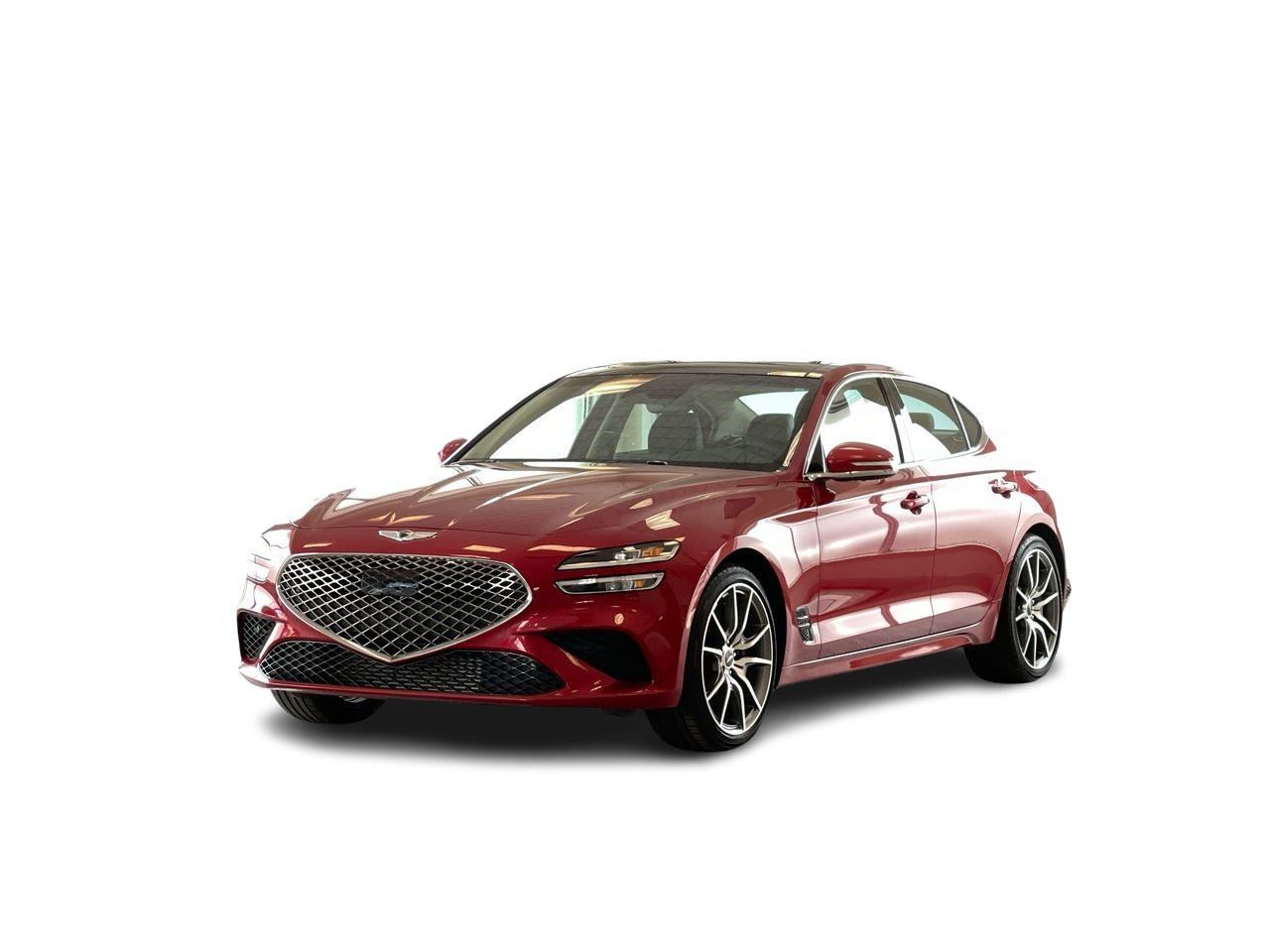 Regina Honda | 2022 GENESIS G70 3.3T Advanced AWD Leather, Moonroof, | #4G3802