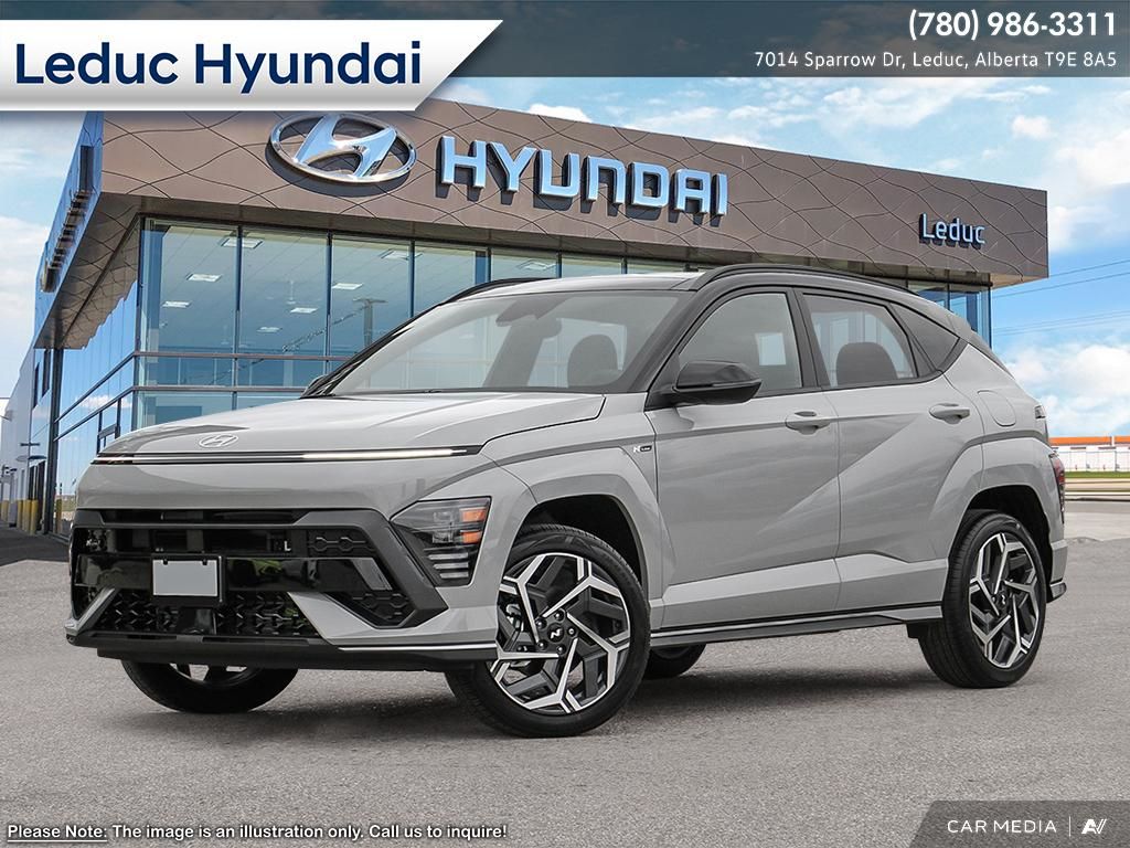 Leduc Hyundai in Leduc | 2025 Hyundai Kona N Line w/ Two-Tone #25KO5012