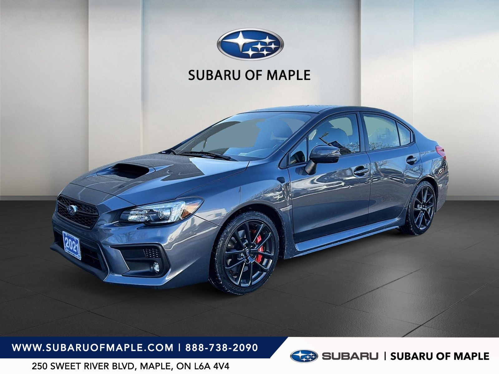 Subaru Of Maple in Vaughan | 2021 Subaru WRX 4Dr Sport-Tech 6sp #U2199