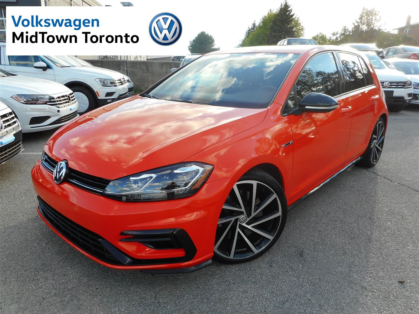 Used 2018 Volkswagen Golf R 2.0 TSI TNT Orange 34,768 KM for Sale ...