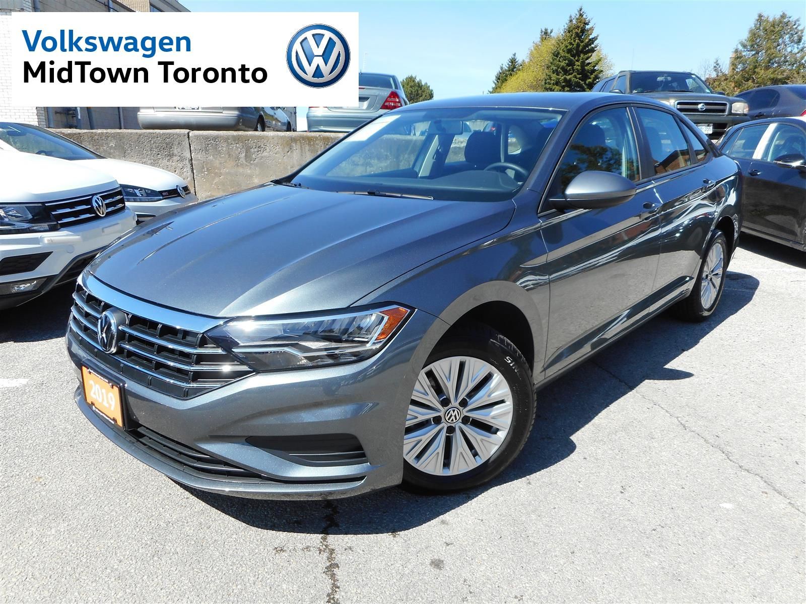 Used 2019 Volkswagen Jetta Comfortline Grey - Metallic 18,618 KM for ...