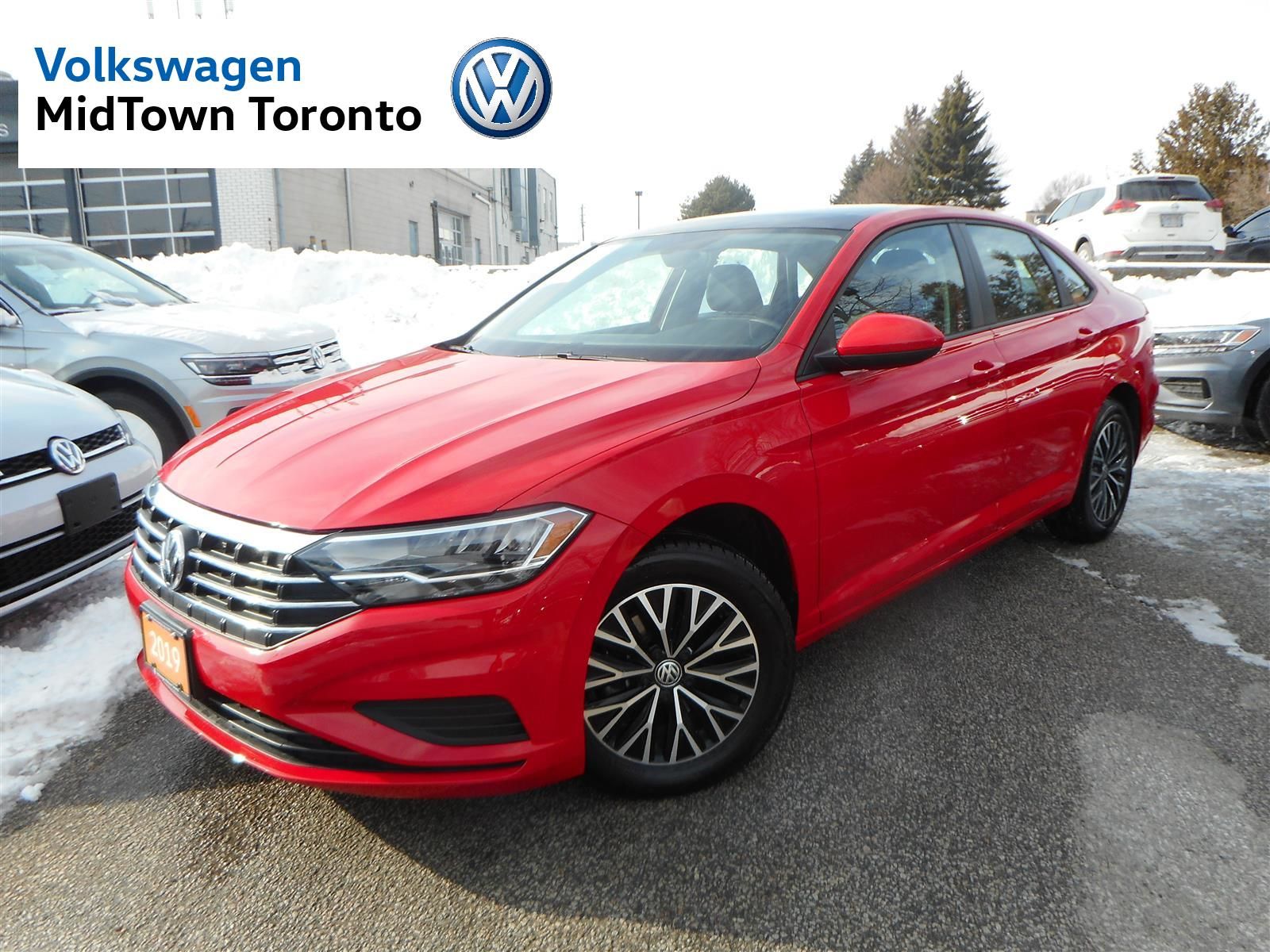 Used 2019 Volkswagen Jetta Highline Red 3,930 KM for Sale - $23995.0 ...