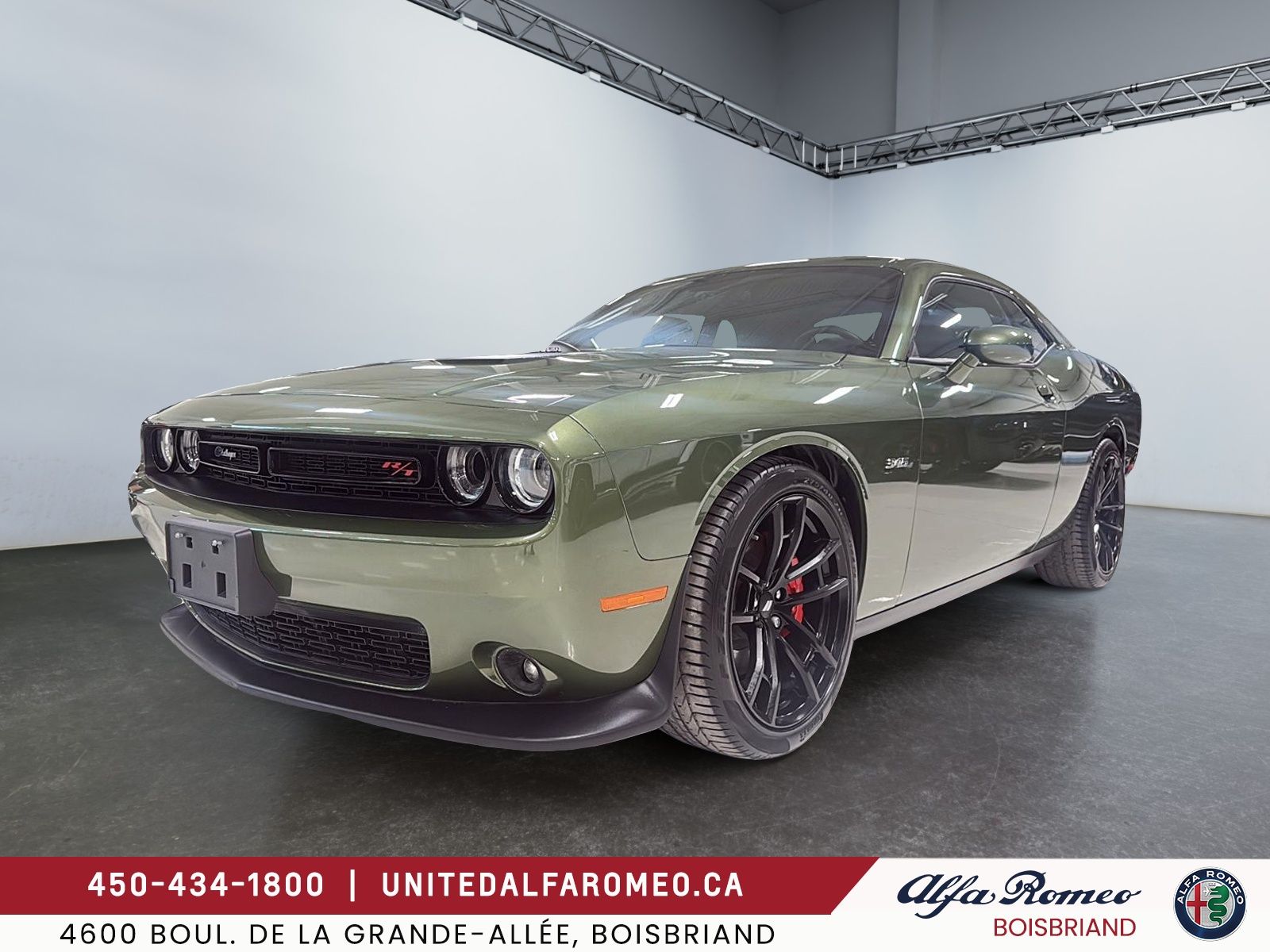 United Auto Alfa Romeo in Boisbriand | 2023 Dodge Challenger R/T,SHAKER ...