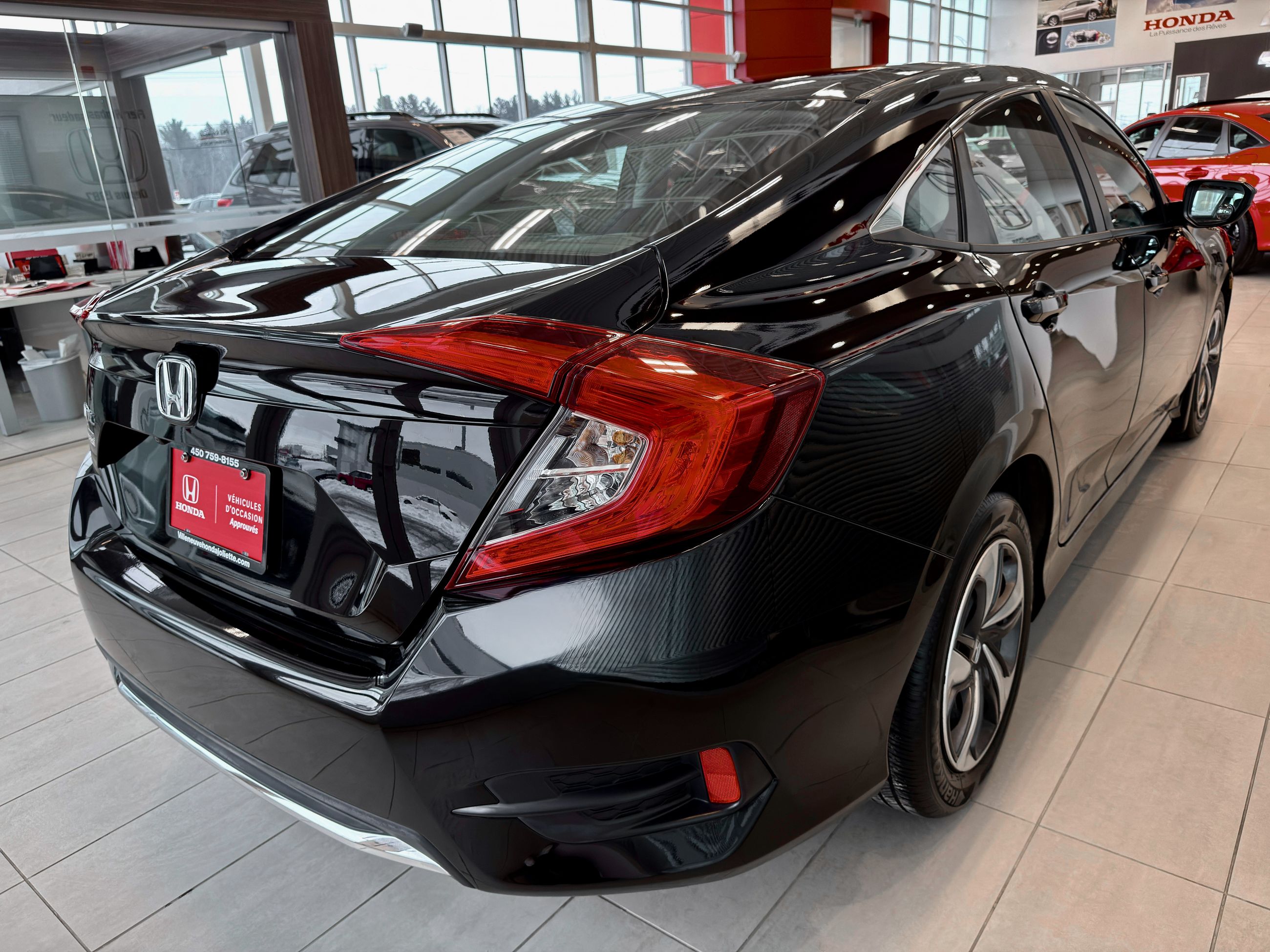 Honda Civic Sedan LX 2019 | #6T488 | Villeneuve Honda Joliette à Notre ...
