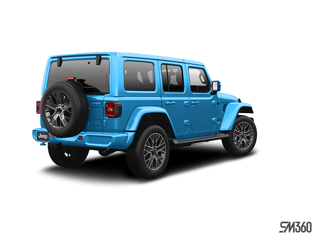 Le Jeep Wrangler 4xe Sahara High Altitude 2023 à Paspébiac Ep Poirier