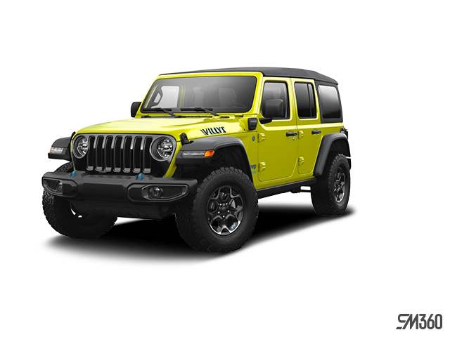 The 2023 Jeep Wrangler 4xe Willys Performance Laurentides In Mont