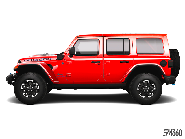 Le Jeep Wrangler 4XE Rubicon X 2024 à Mont-Tremblant | Performance ...