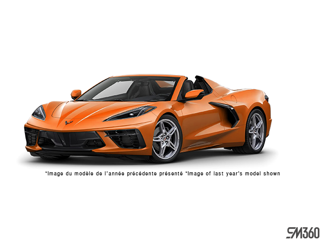 The 2025 Chevrolet Corvette Stingray Convertible 1LT in Chibougamau ...