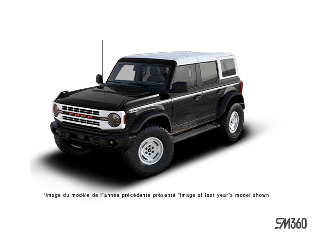 The 2025 FORD BRONCO 4 DOOR HERITAGE EDITION | Trillium Ford Lincoln Ltd.