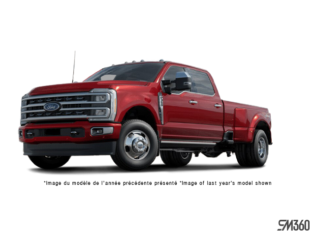 The 2025 FORD F-350 DRW PLATINUM | Trillium Ford Lincoln Ltd.