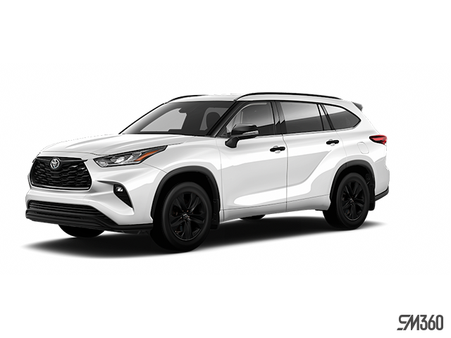 The 2025 Highlander Hybrid XLE Nightshade Edition | Woodstock NB Toyota ...