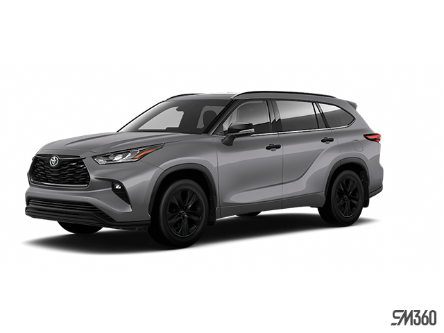 The 2025 Highlander Hybrid XLE Nightshade Edition | Woodstock NB Toyota ...