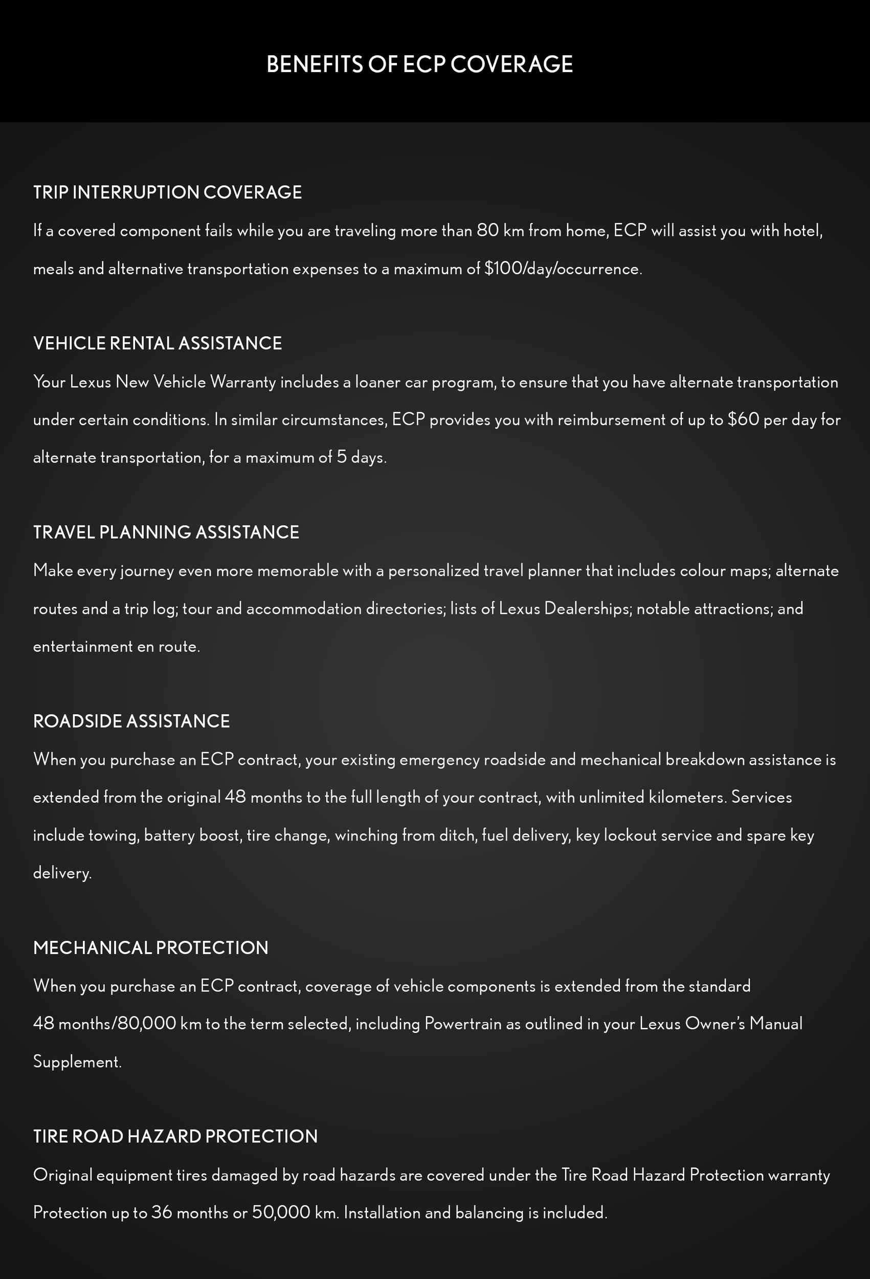 Extra Care Protection | Erin Park Lexus in Mississauga, Ontario