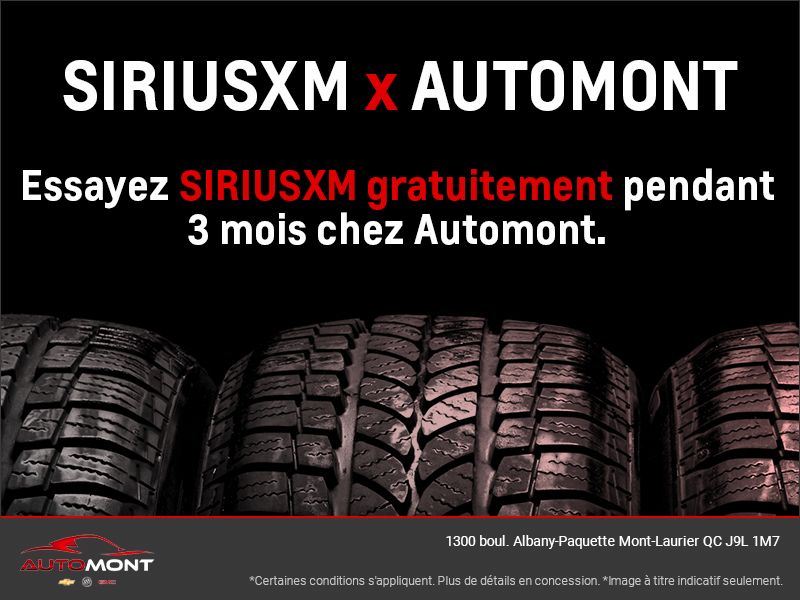 Automont Chevrolet Buick GMC | SIRIUS x AUTOMONT