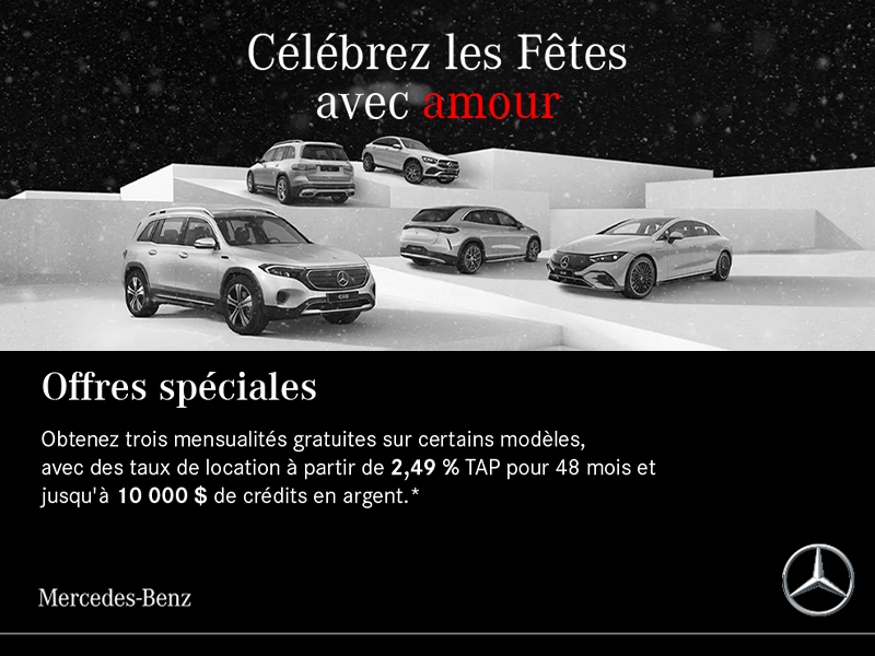 Mercedes-Benz de Sherbrooke | L'événement mensuel de Mercedes-Benz