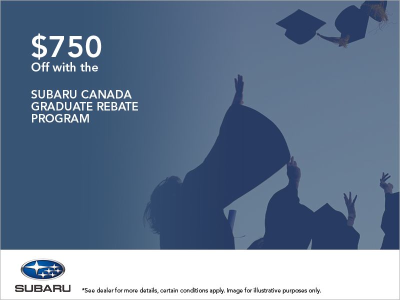 Fox Subaru in Fredericton | Subaru Canada Graduate Rebate Program