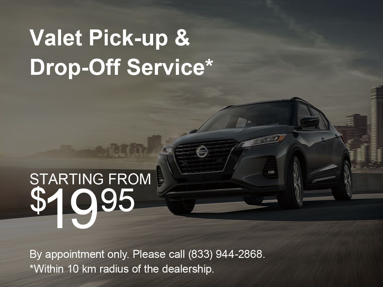 401 Dixie Nissan | Valet Pick-up/Drop-off Service