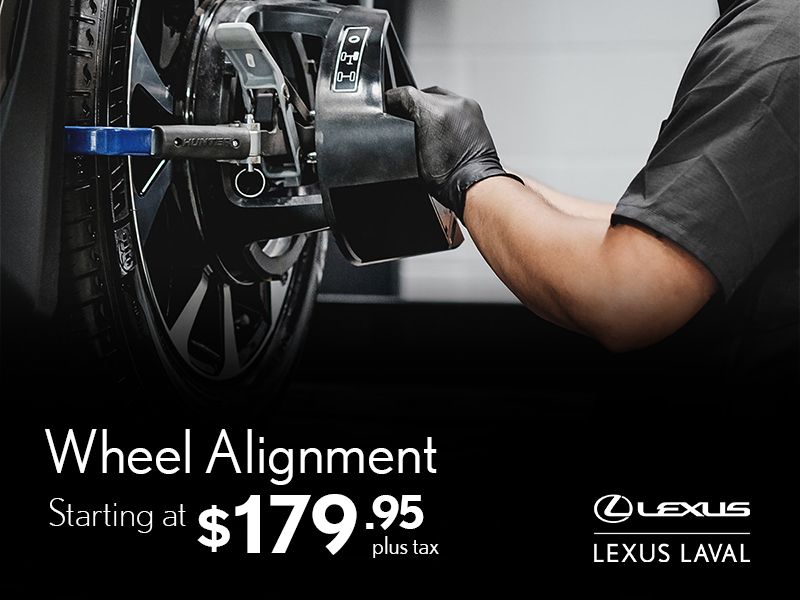 Lexus Laval | Wheel Alignment