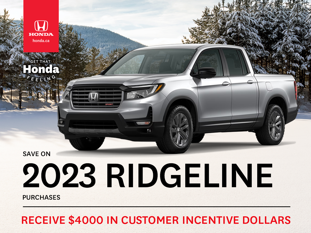 Markham Honda | MY23 Ridgeline Special