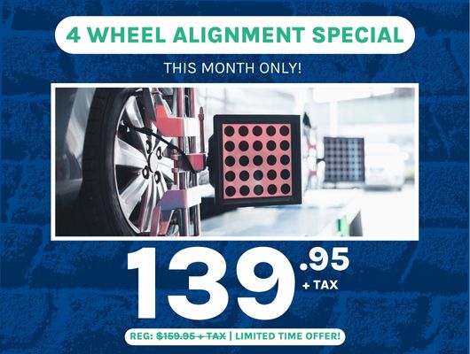 4-Wheel Alignment Service Special | Formula Honda in Scarborough