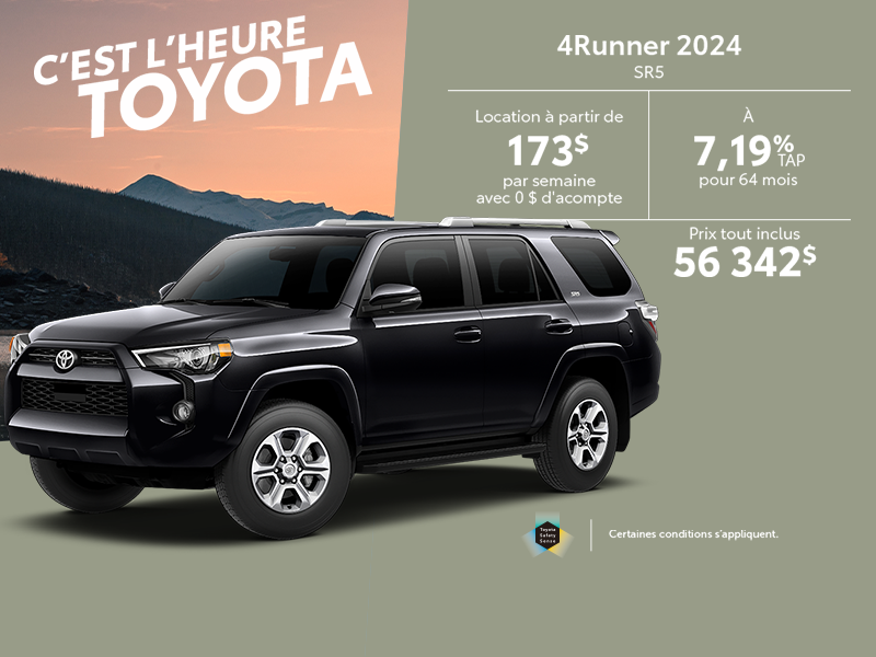 Amos Toyota à Amos | Toyota 4Runner 2024