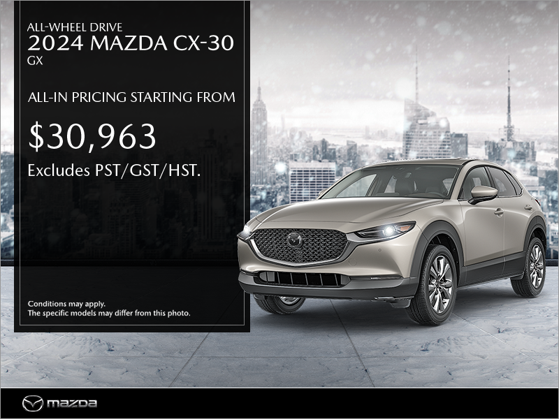 Sydney Mazda | Get the 2024 Mazda CX-30 Today!