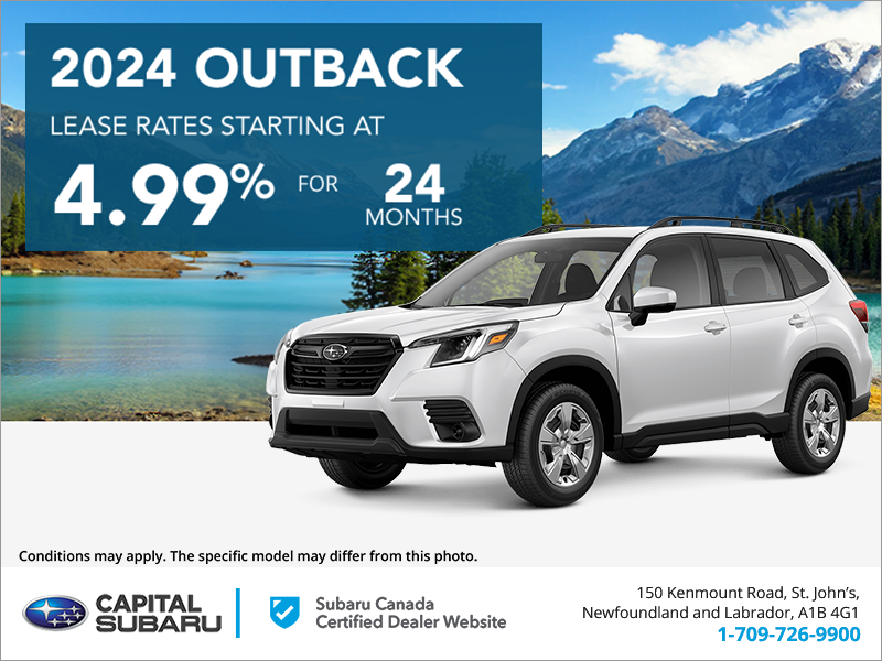 Get the 2024 Subaru Outback Today! | Capital Subaru in St. John’s