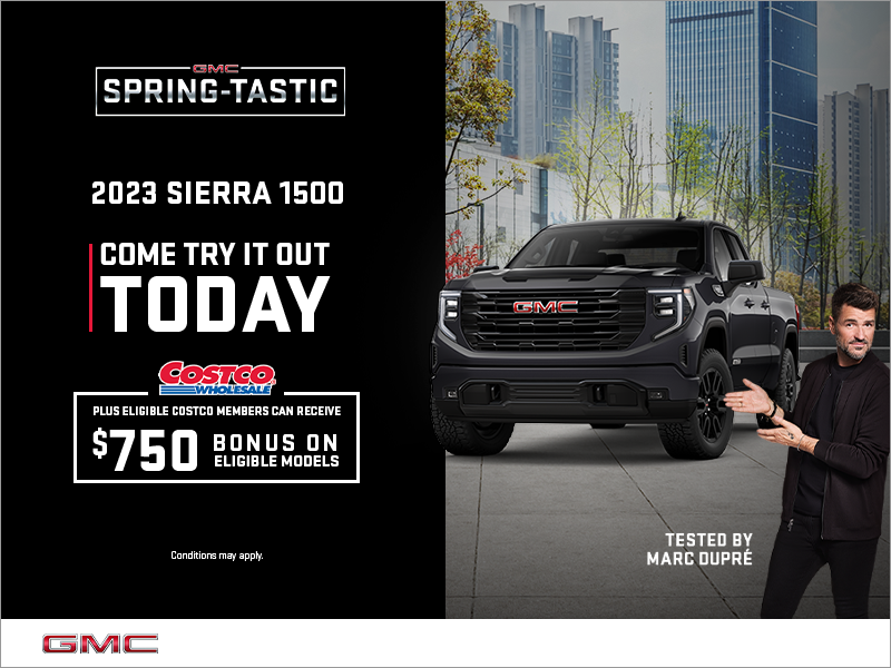 GM Paillé | The 2023 GMC Sierra