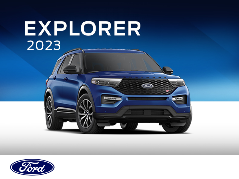 Ford Explorer 2023! | Ken Knapp Ford à Essex