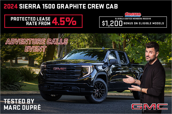 The 2024 GMC Sierra 1500 Graphite | Automobiles Carmer (1990) Inc in ...