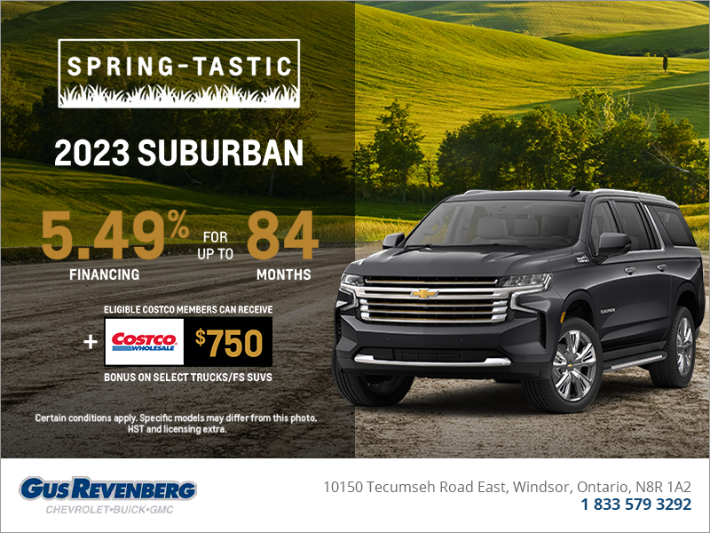 Get the 2023 Chevrolet Suburban | Gus Revenberg Chevrolet Buick GMC in ...