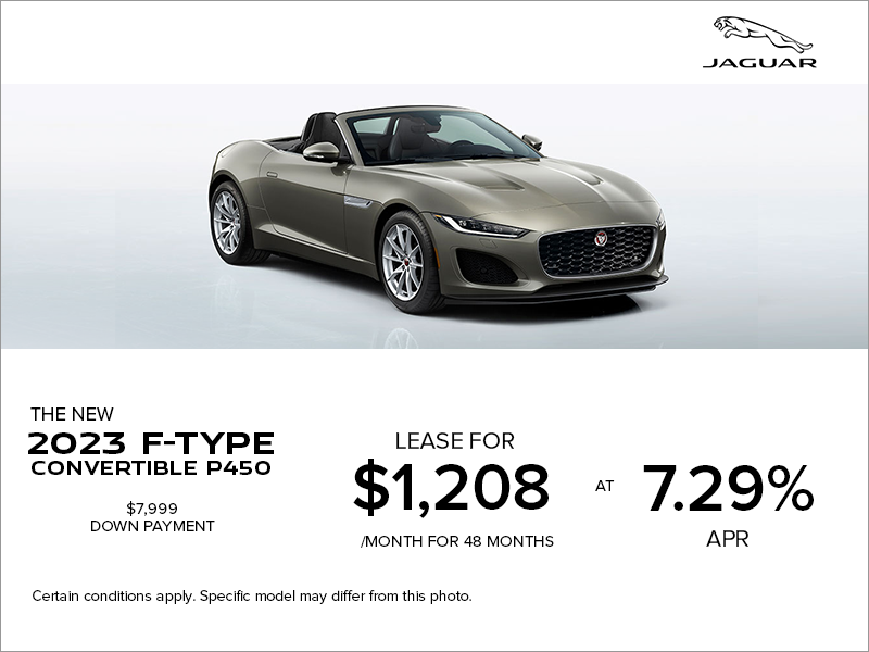 The 2023 Jaguar F-TYPE Convertible | Jaguar Royal Oak in Calgary