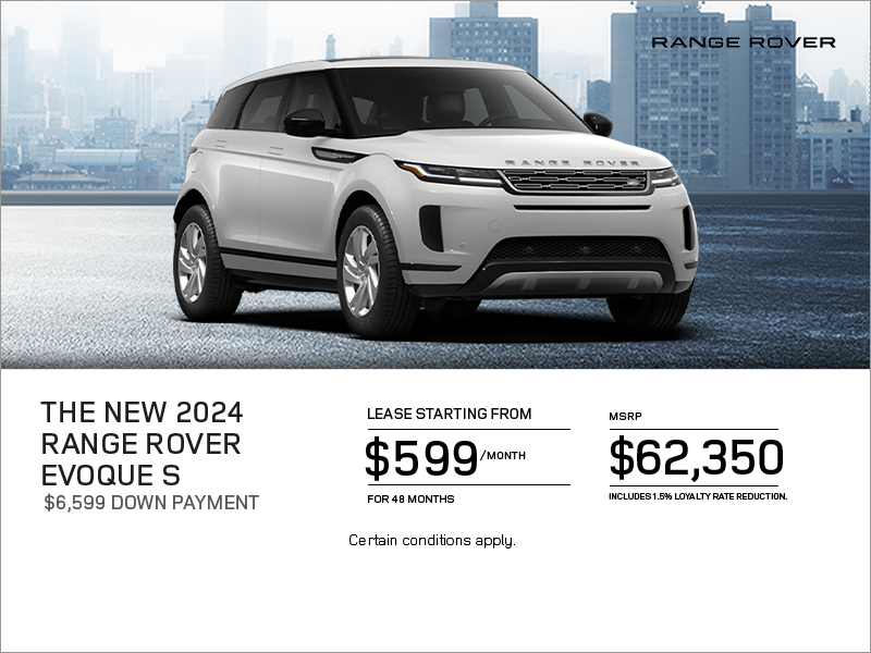 Land Rover Brossard | The 2024 LAND ROVER Range Rover Evoque S