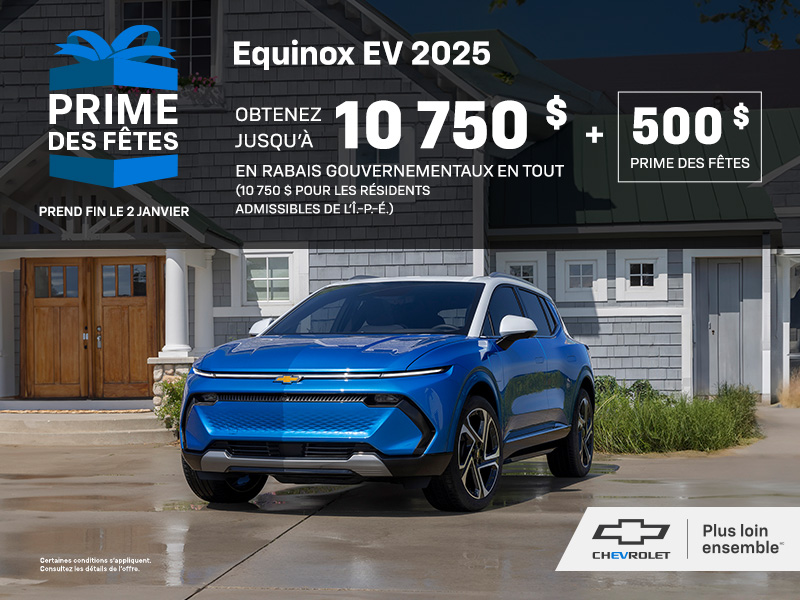 Procurez-vous le Chevrolet Equinox EV 2025 | Lounsbury Automotive ...