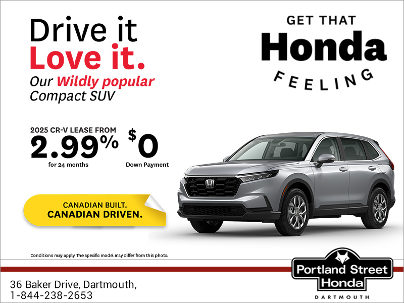 Portland Street Honda | Get the 2025 Honda CR-V!