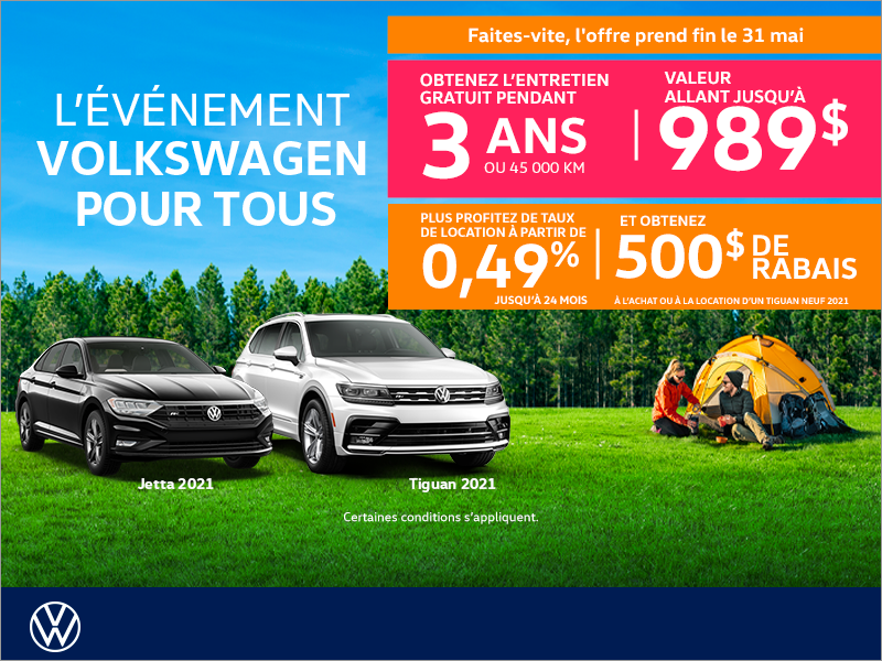 L'événement Volkswagen pour tous | Les Automobiles Popular VW | Montreal