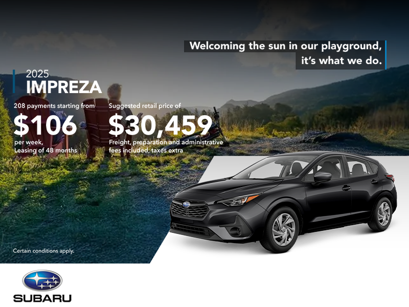 Get the 2025 Impreza! | Subaru de Laval