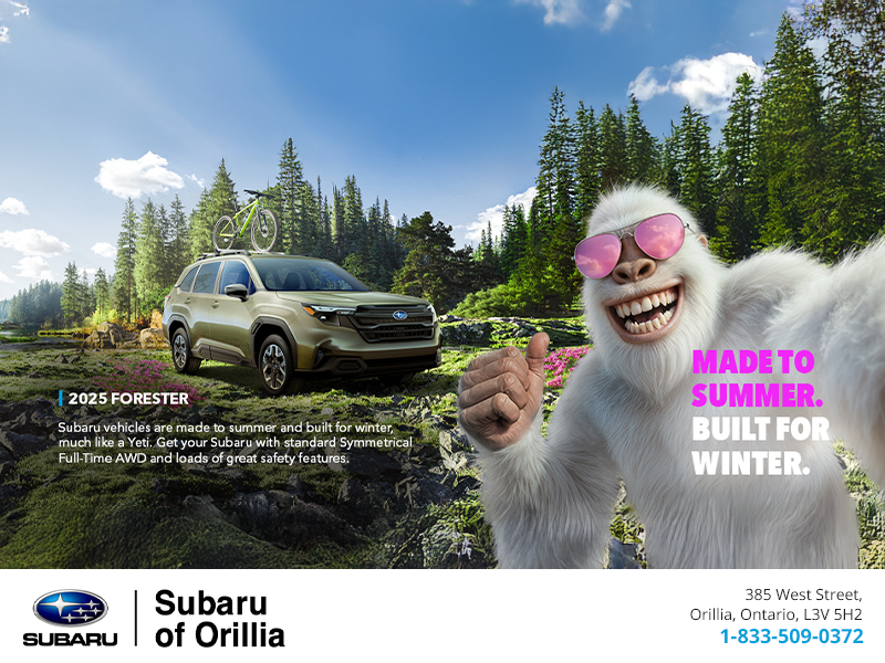 Subaru's Monthly Sales Event | Subaru of Orillia