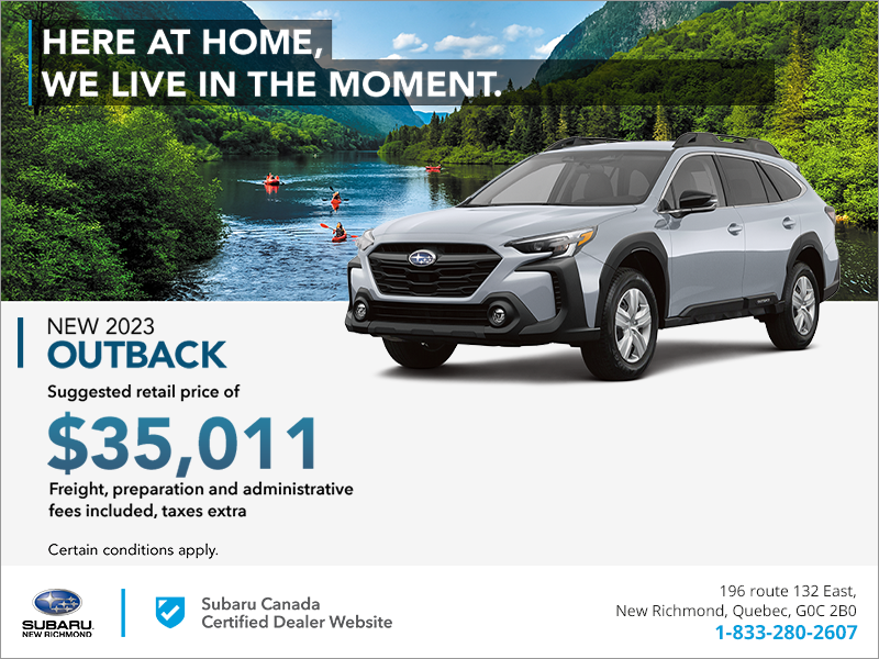 Subaru New Richmond in New Richmond | Get the 2023 Outback today!