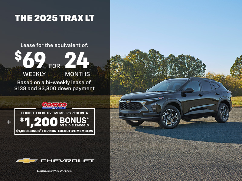 Get the 2025 Chevrolet Trax | Tantramar Chevrolet Buick GMC in Amherst