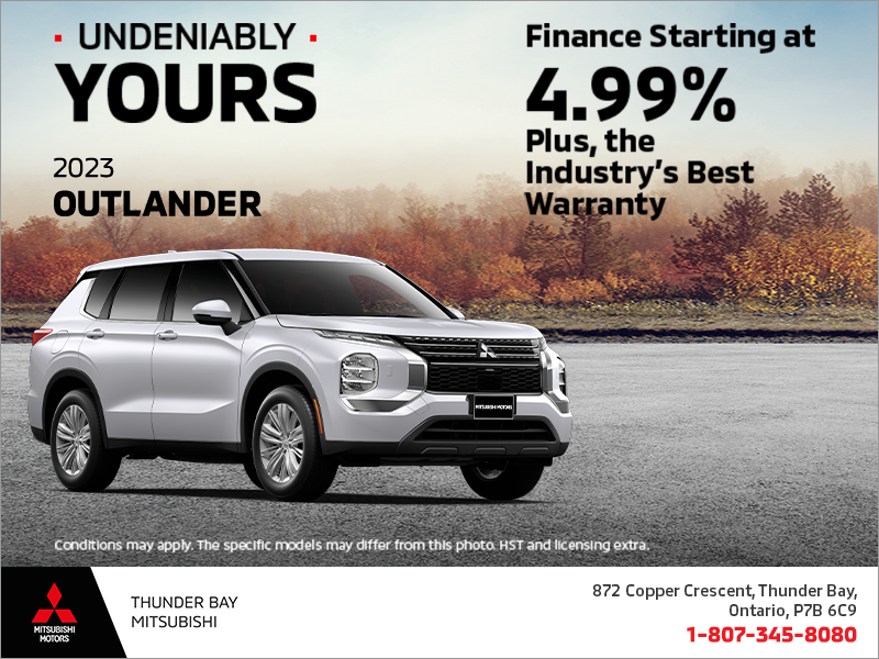 Thunder Bay Mitsubishi in Thunder Bay | The 2023 Mitsubishi Outlander