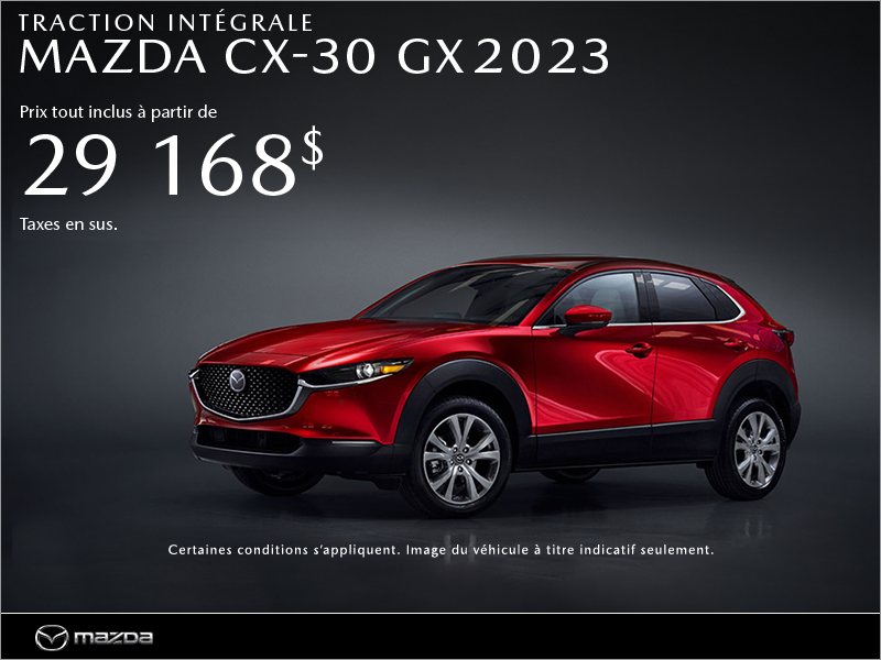 Truro Mazda | Procurez-vous le Mazda CX-30 2023 aujourd'hui!
