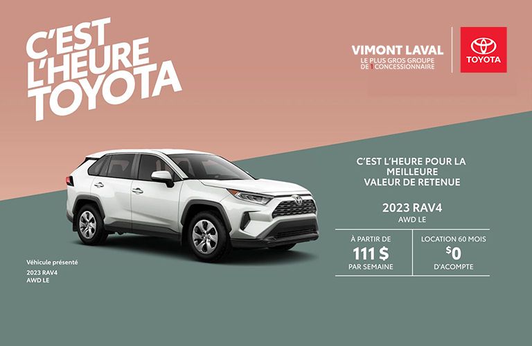 Vimont Toyota Laval | Offres spéciales
