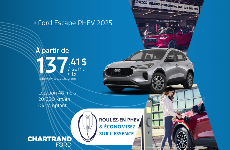Concessionnaire Ford à Laval sur la Rive-Nord | Chartrand Ford