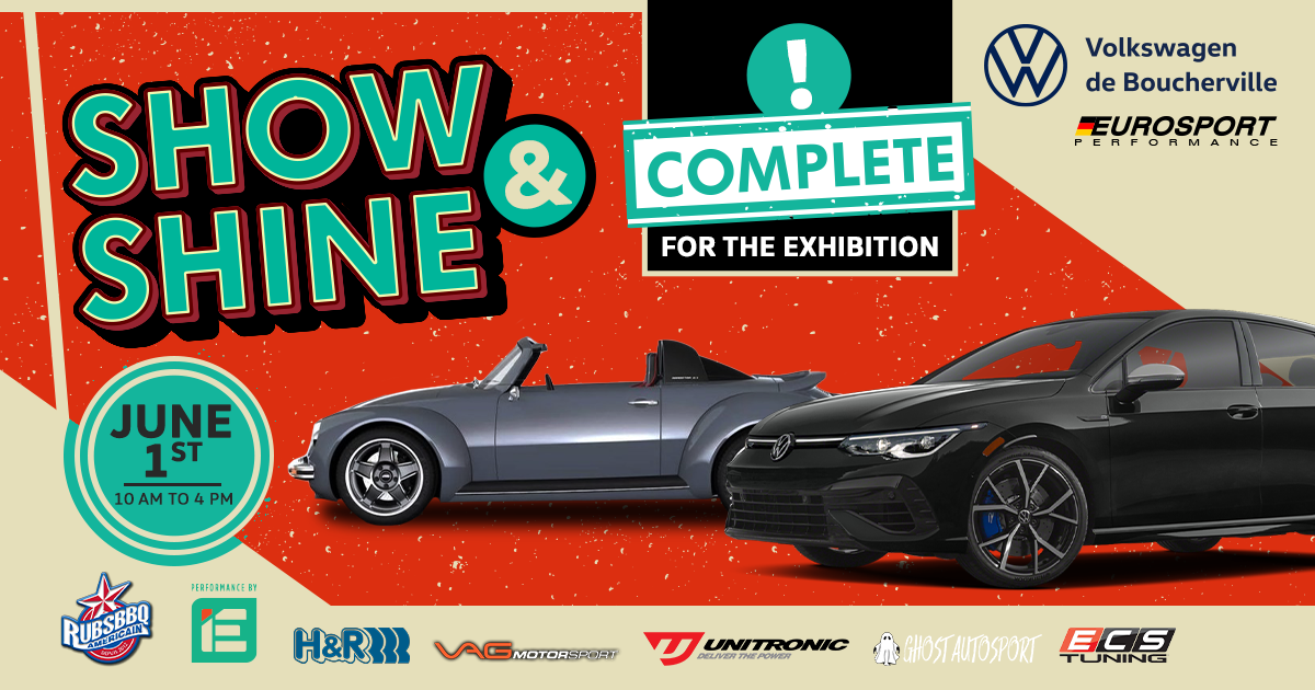 SHOW AND SHINE EVENT ! | Volkswagen de Boucherville
