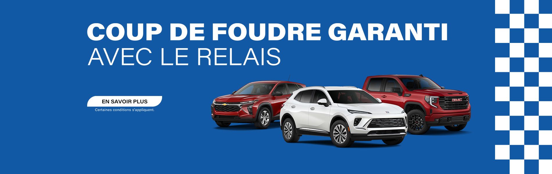 Le Relais Chevrolet | Concessionnaire Chevrolet, GMC et Buick à Montréal