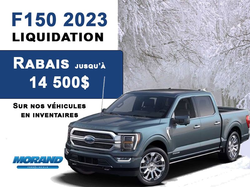 Morand Ford à Sainte-Catherine | F-150 2023